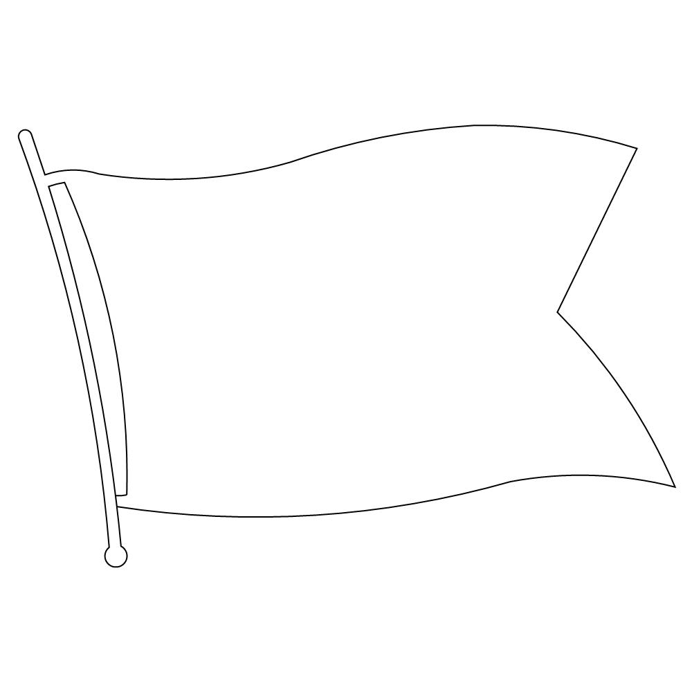 Flag Images Outline at Joan Basham blog